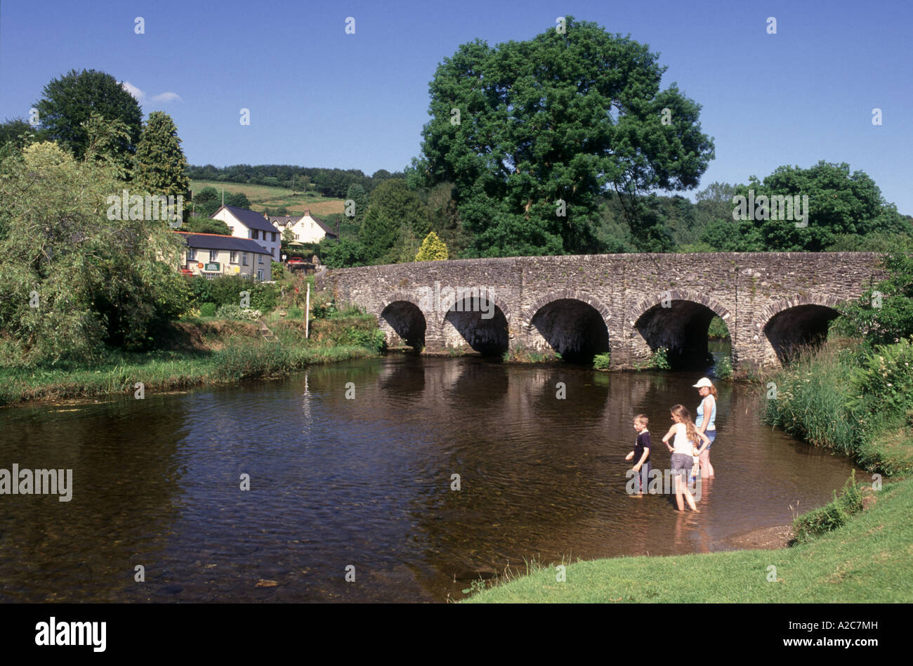 The River Barle at Withypool Stock Photo - Alamy
