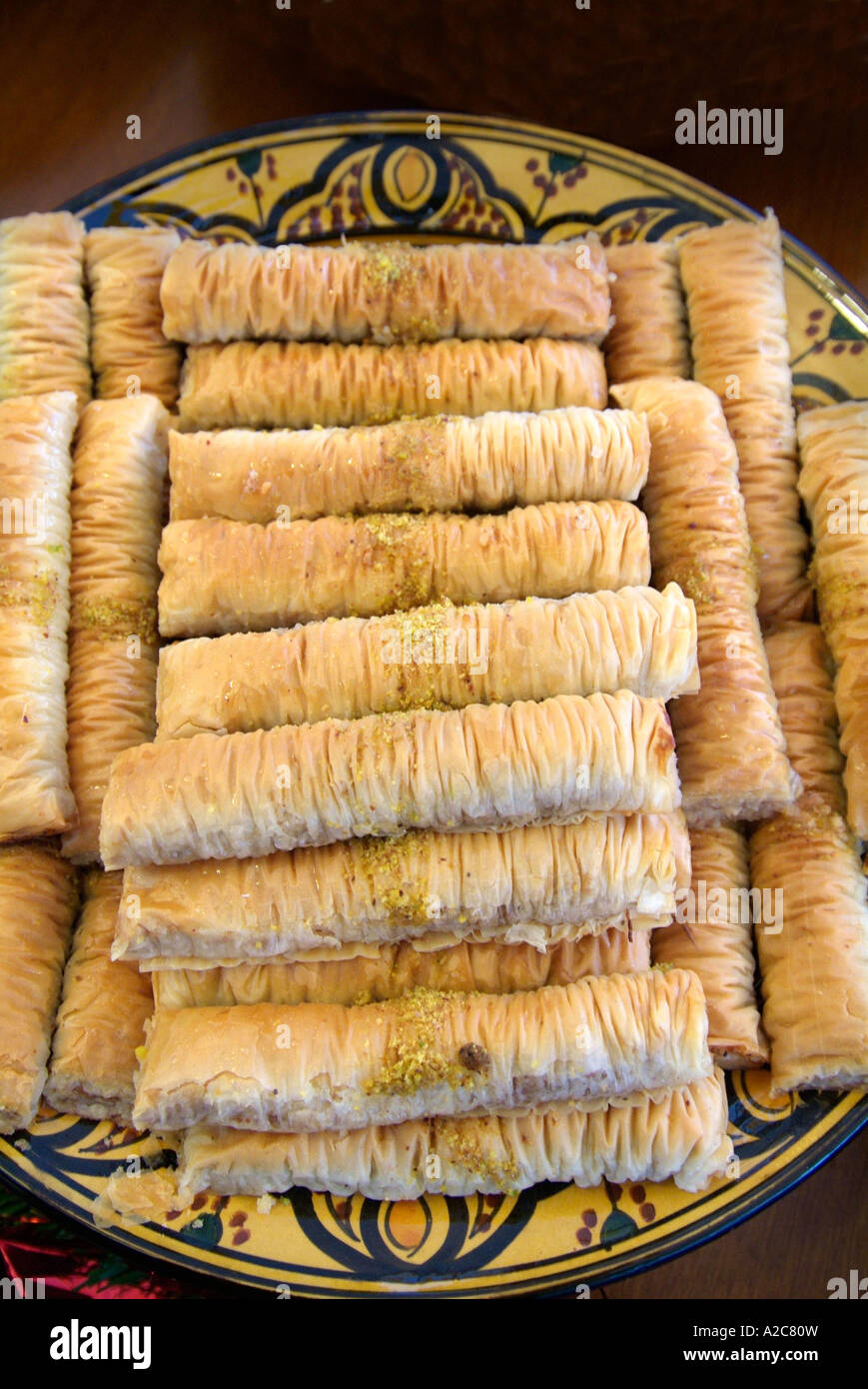 Morocco Middle East Arabic Arabian cake Light Brown soft sweet dry ...