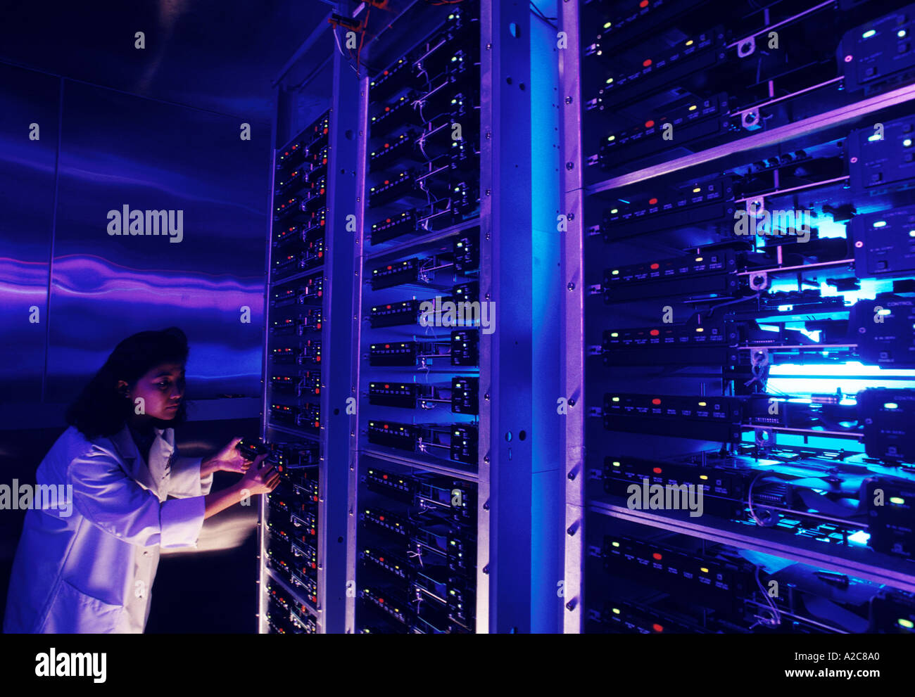 Human switchboard hi-res stock photography and images - Alamy