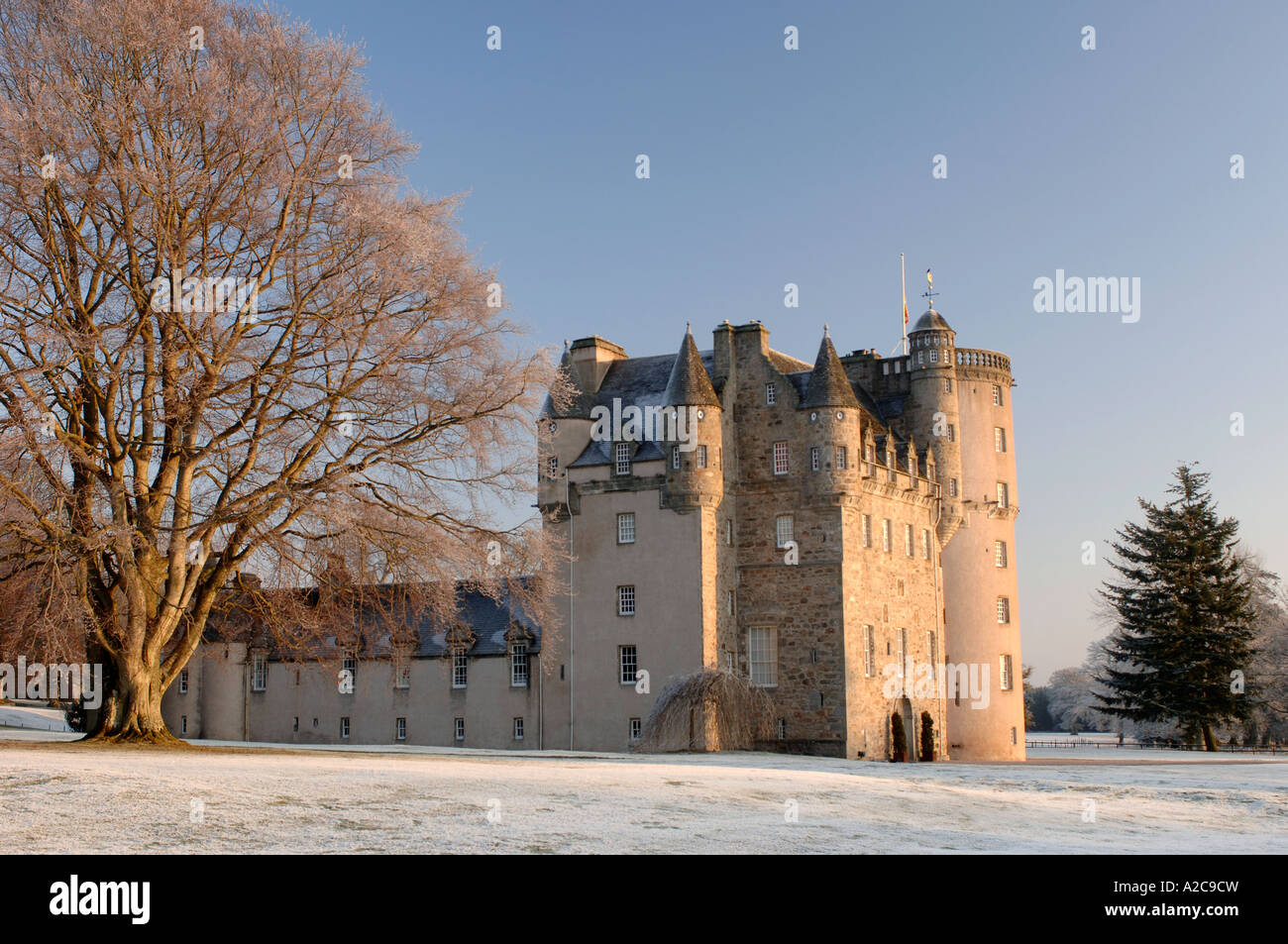 Castle Fraser Kintore Aberdeenshire Stock Photo - Alamy