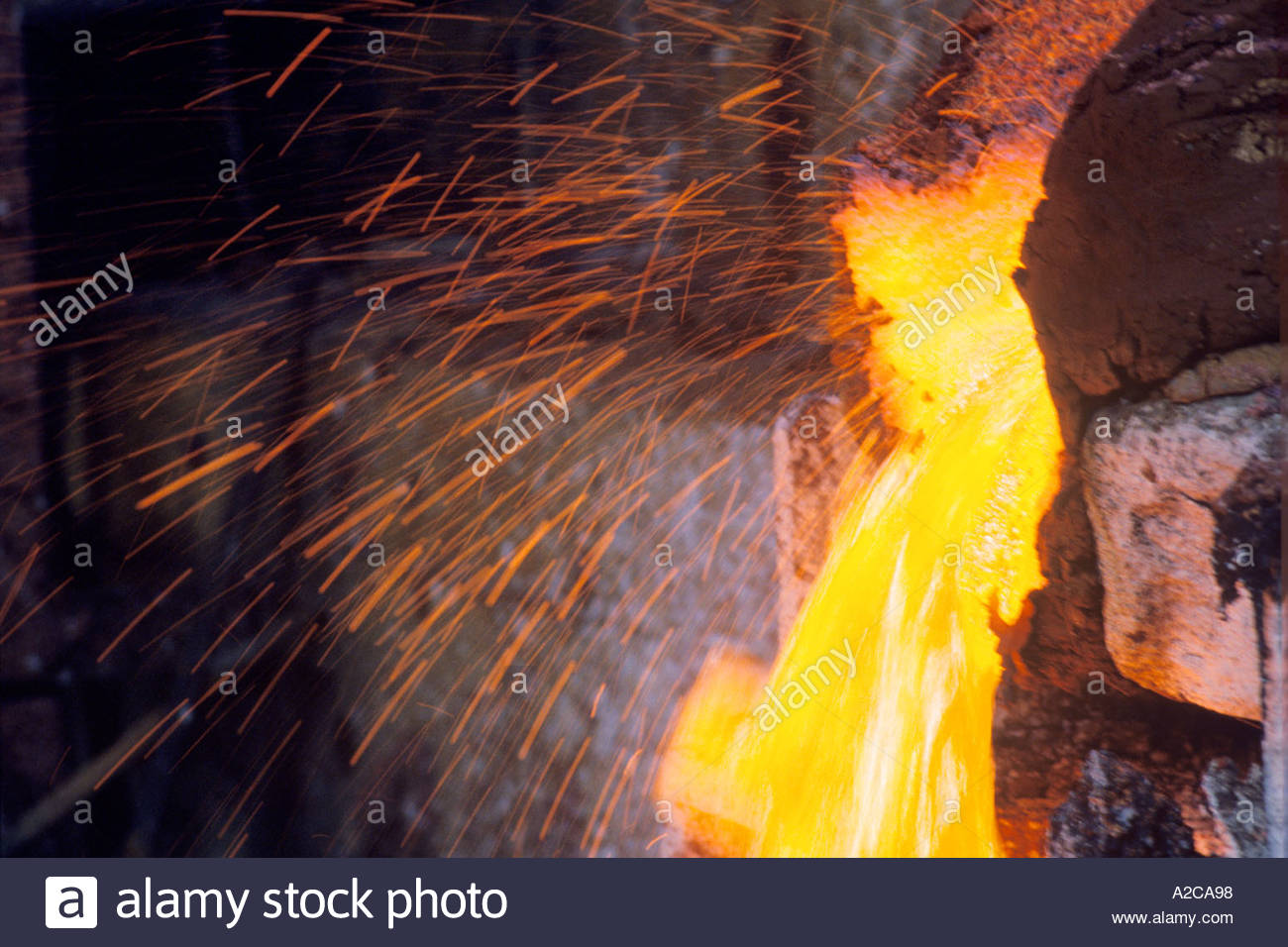 Copper Smelting Industry High Resolution Stock Photography and Images ...