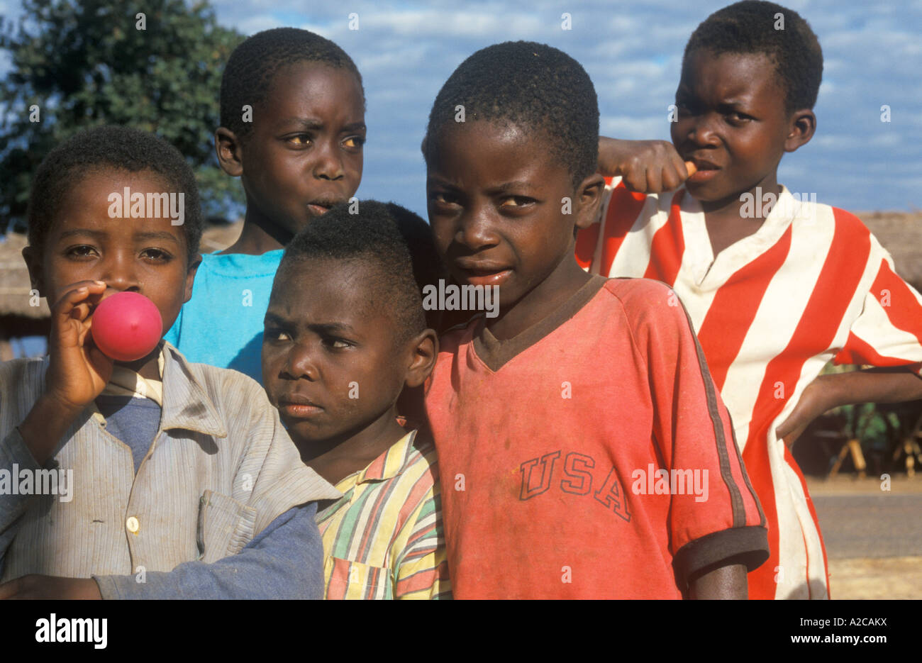 Kids in malawi africa hi-res stock photography and images - Alamy