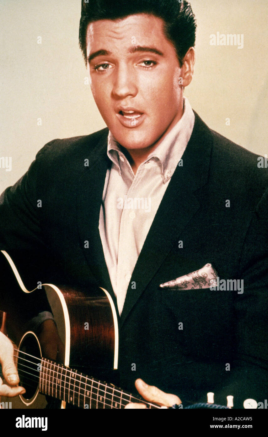 ELVIS PRESLEY - US singer/actor 1935 to 1977 Stock Photo - Alamy