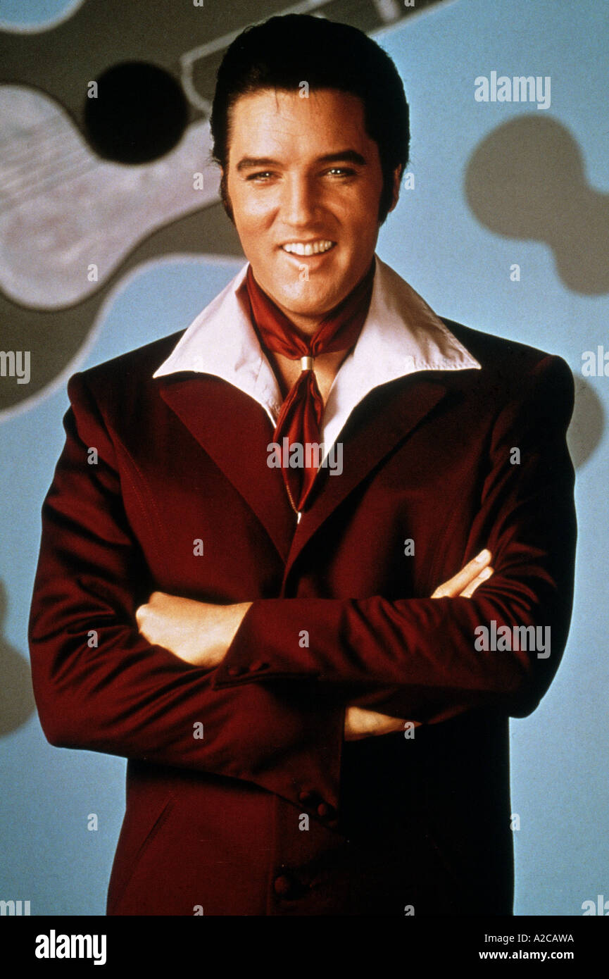 ELVIS PRESLEY - US singer/actor 1935 to 1977 Stock Photo - Alamy