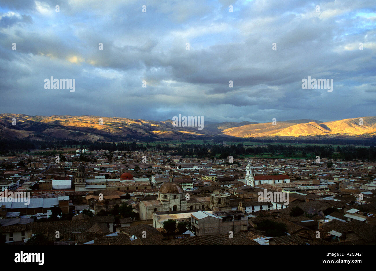 Cajamarca. Peru. Southamerica Stock Photo - Alamy