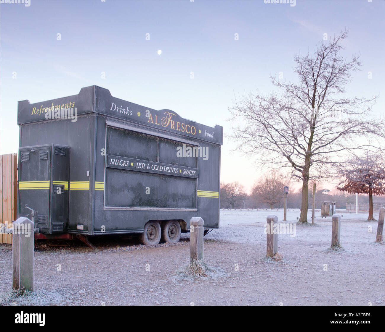 January Morning Richmond Park England Stock Photo - Alamy