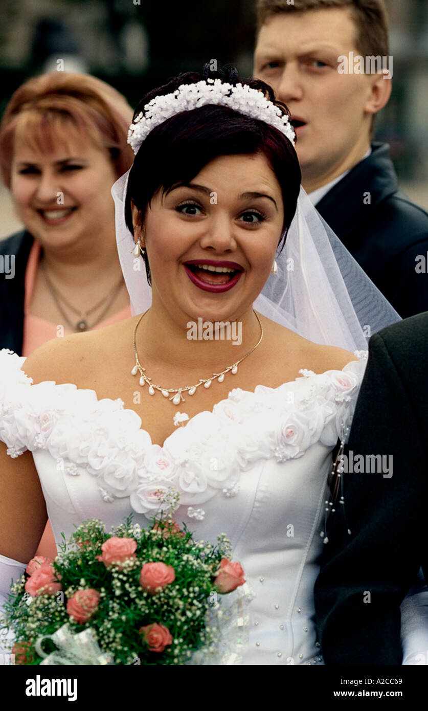 Kiev Ukraine bride wedding Stock Photo - Alamy