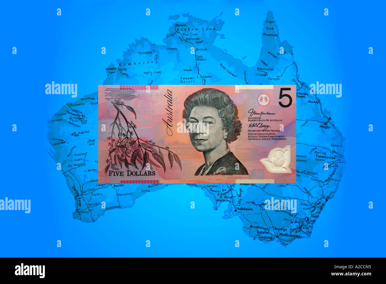 5 dollar note australian hi-res stock photography and images - Alamy