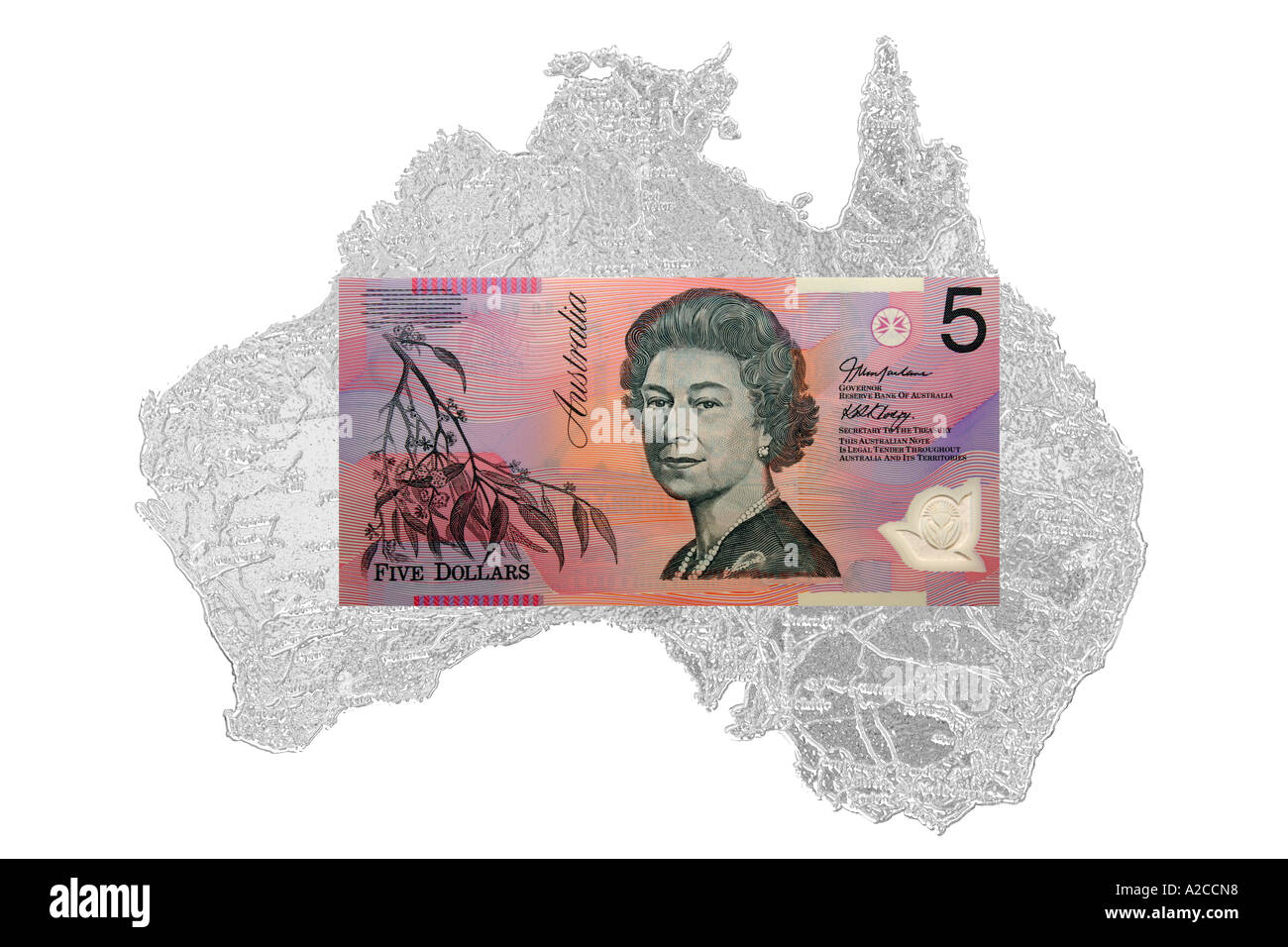 5 dollar note australian hi-res stock photography and images - Alamy