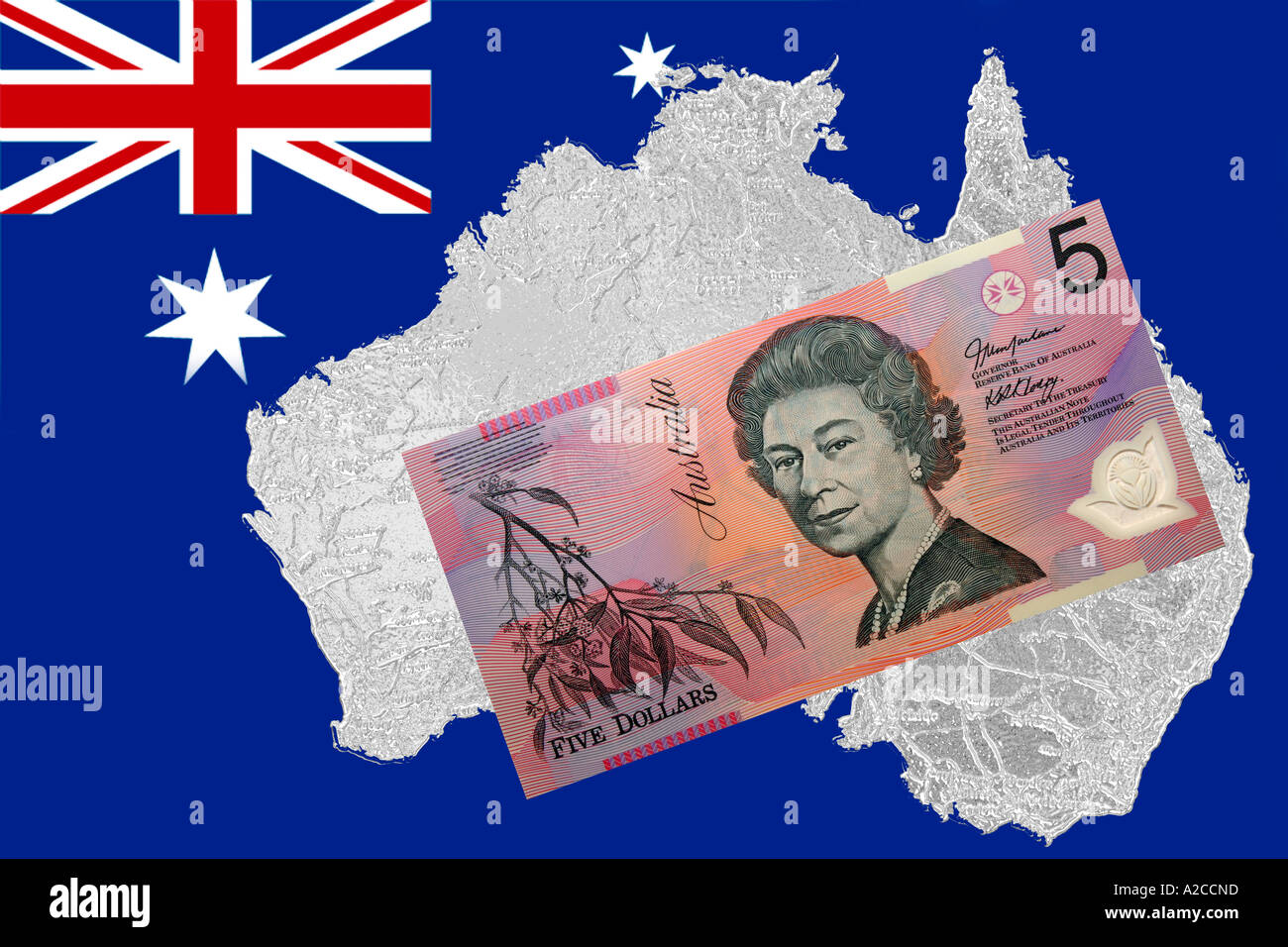 Australia flag hi-res stock photography and images - Alamy
