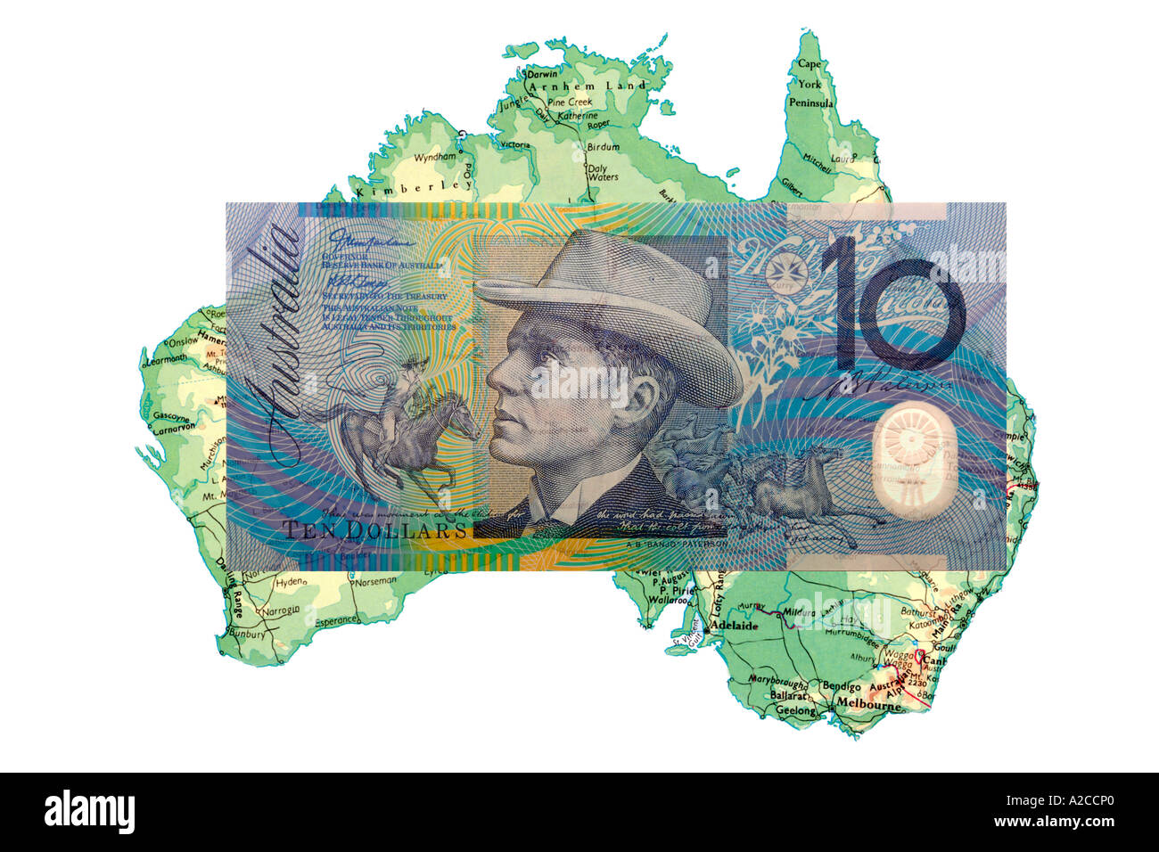 Australian 10 dollar note hi-res stock photography and images - Alamy