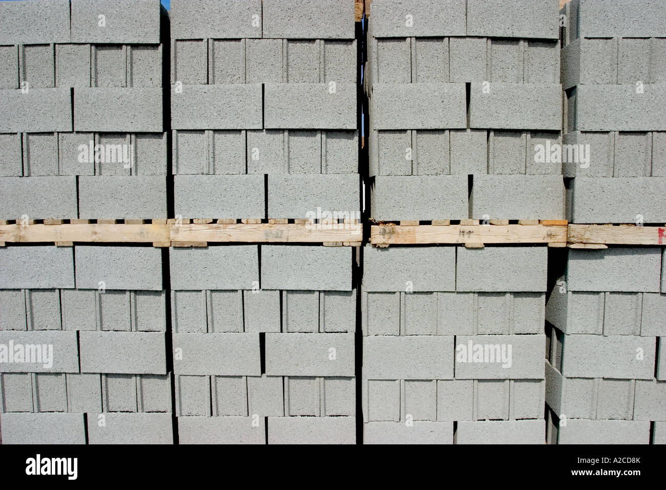 pile of cement brick ready Stock Photo - Alamy