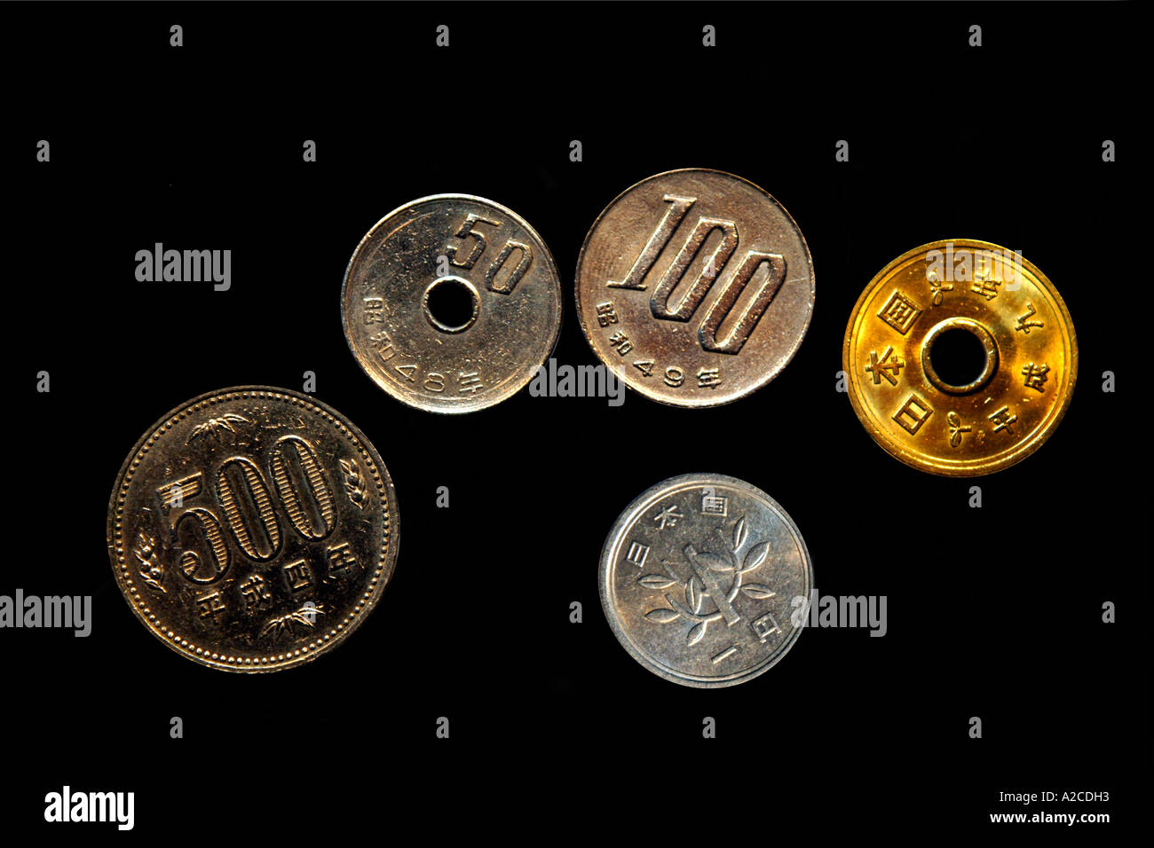 Japanese currency coins paper hi-res stock photography and images - Alamy