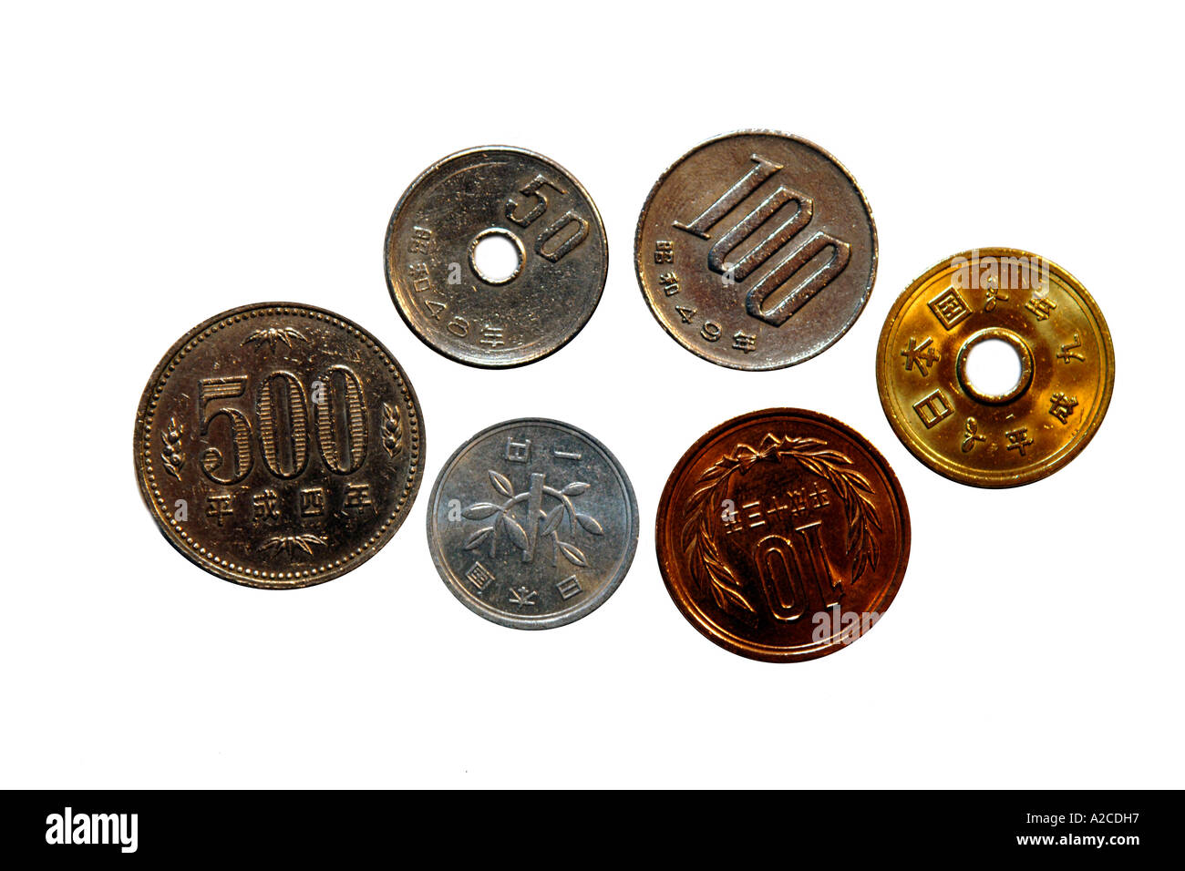 Japanese coins hi-res stock photography and images - Alamy