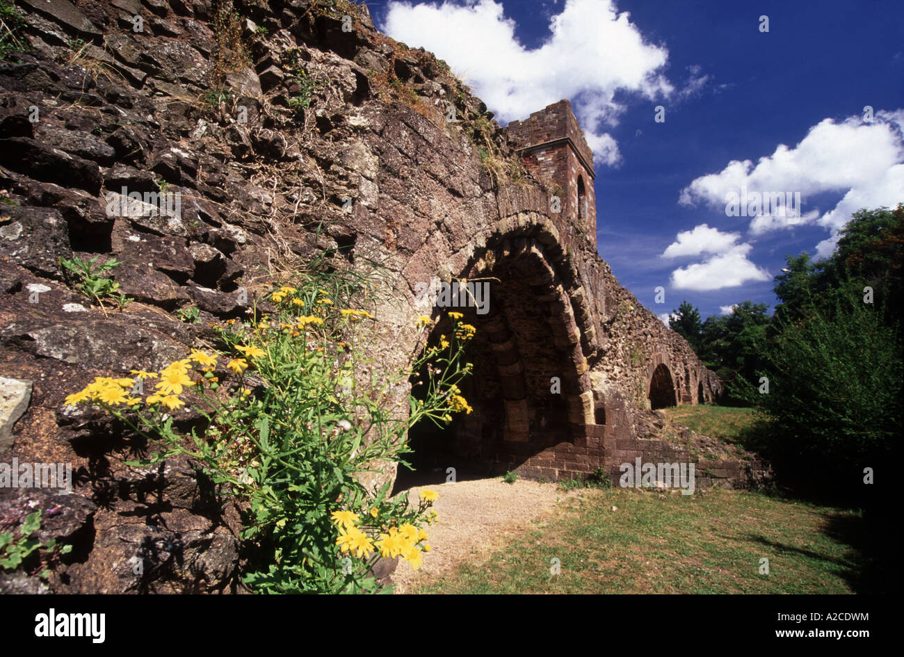 Medieval Exe Bridge and St Edmunds Tower Exeter Devon. GPL 4470-408 ...