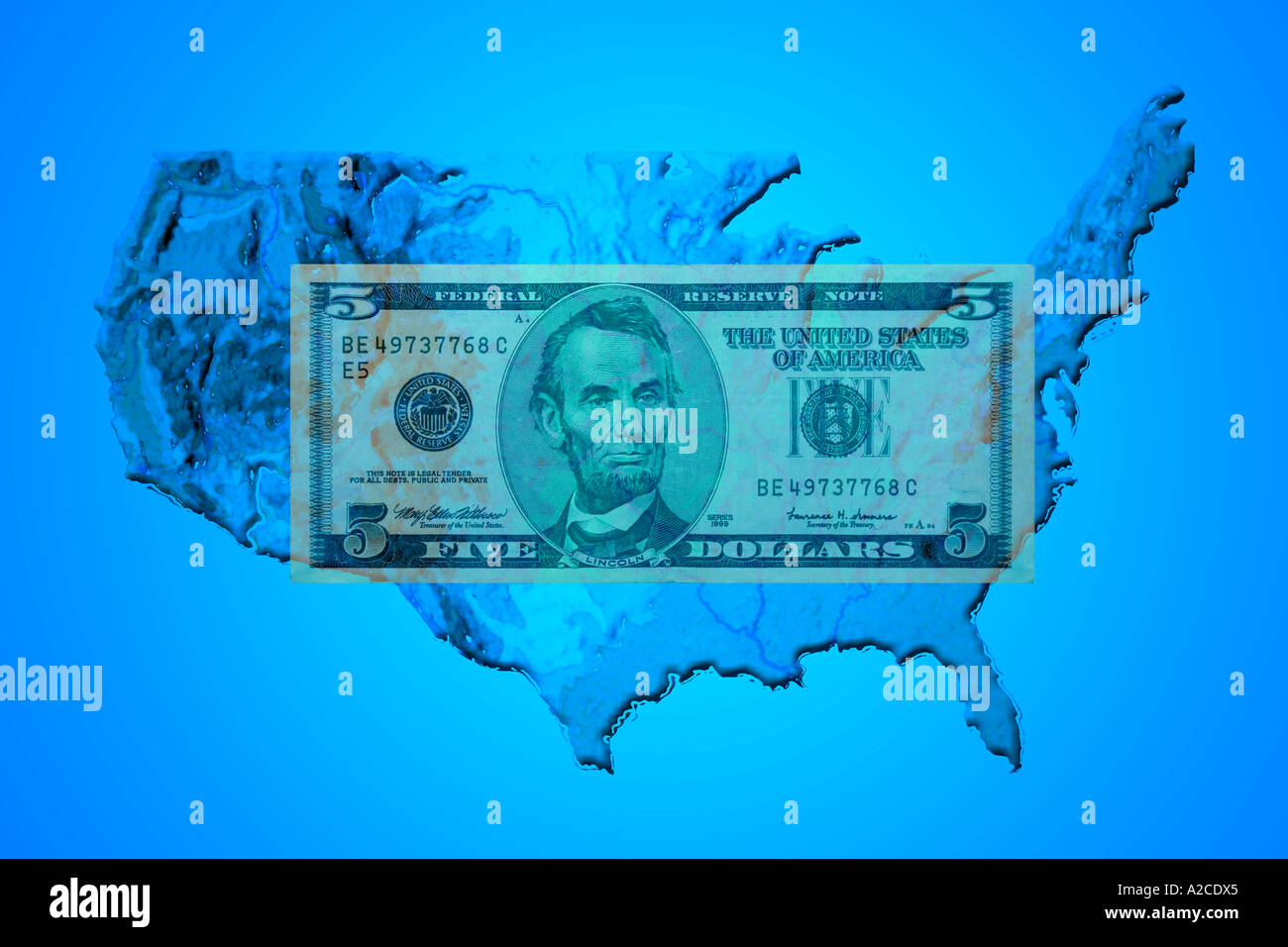 Five dollar bill hi-res stock photography and images - Alamy