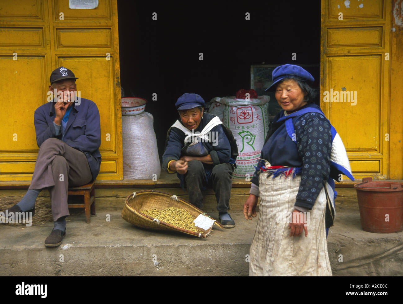 Baisha village near Lijang Yunnan Province China Stock Photo - Alamy