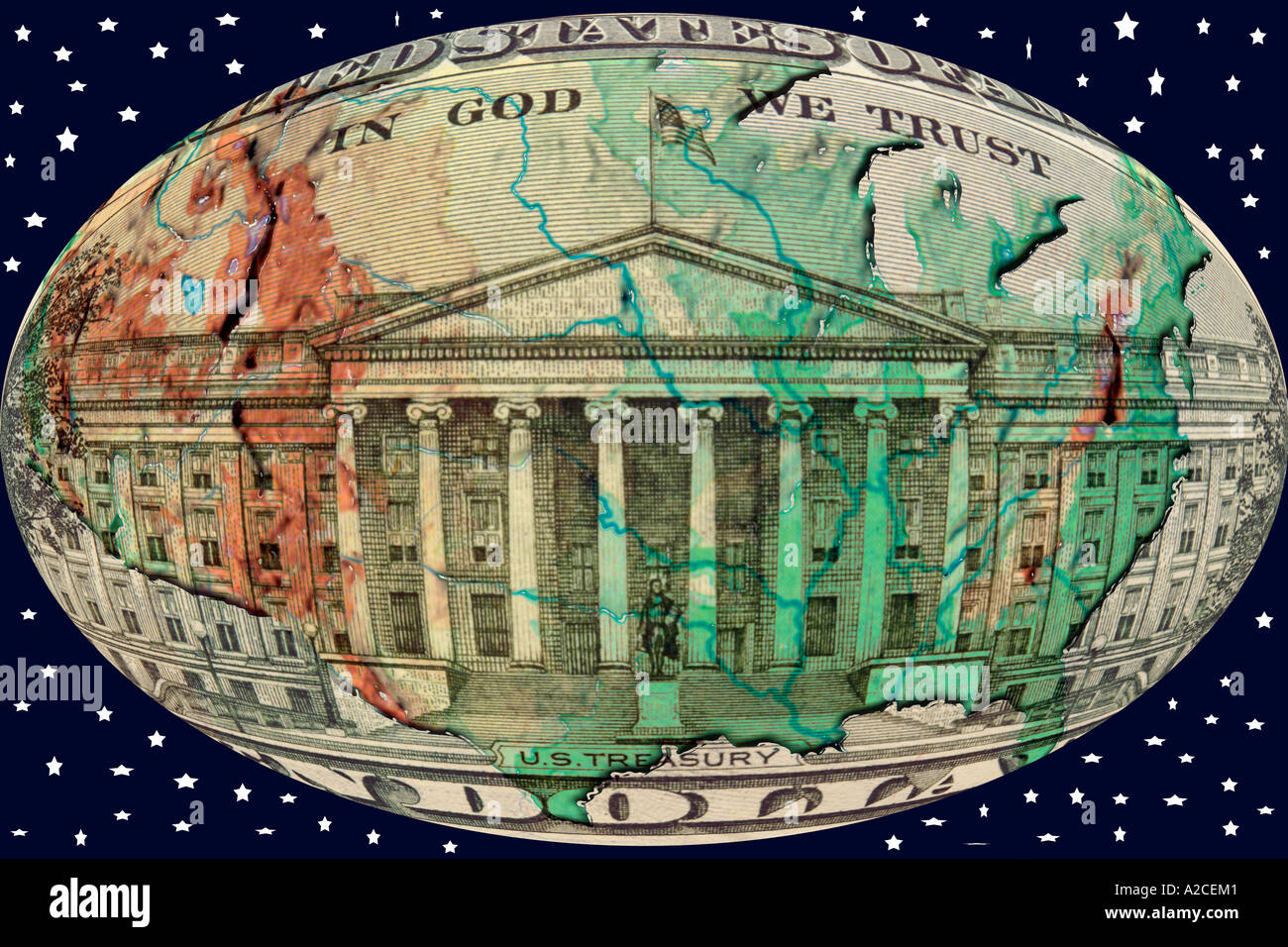 Artistic representation of America and it's Patriotism Stock Photo - Alamy