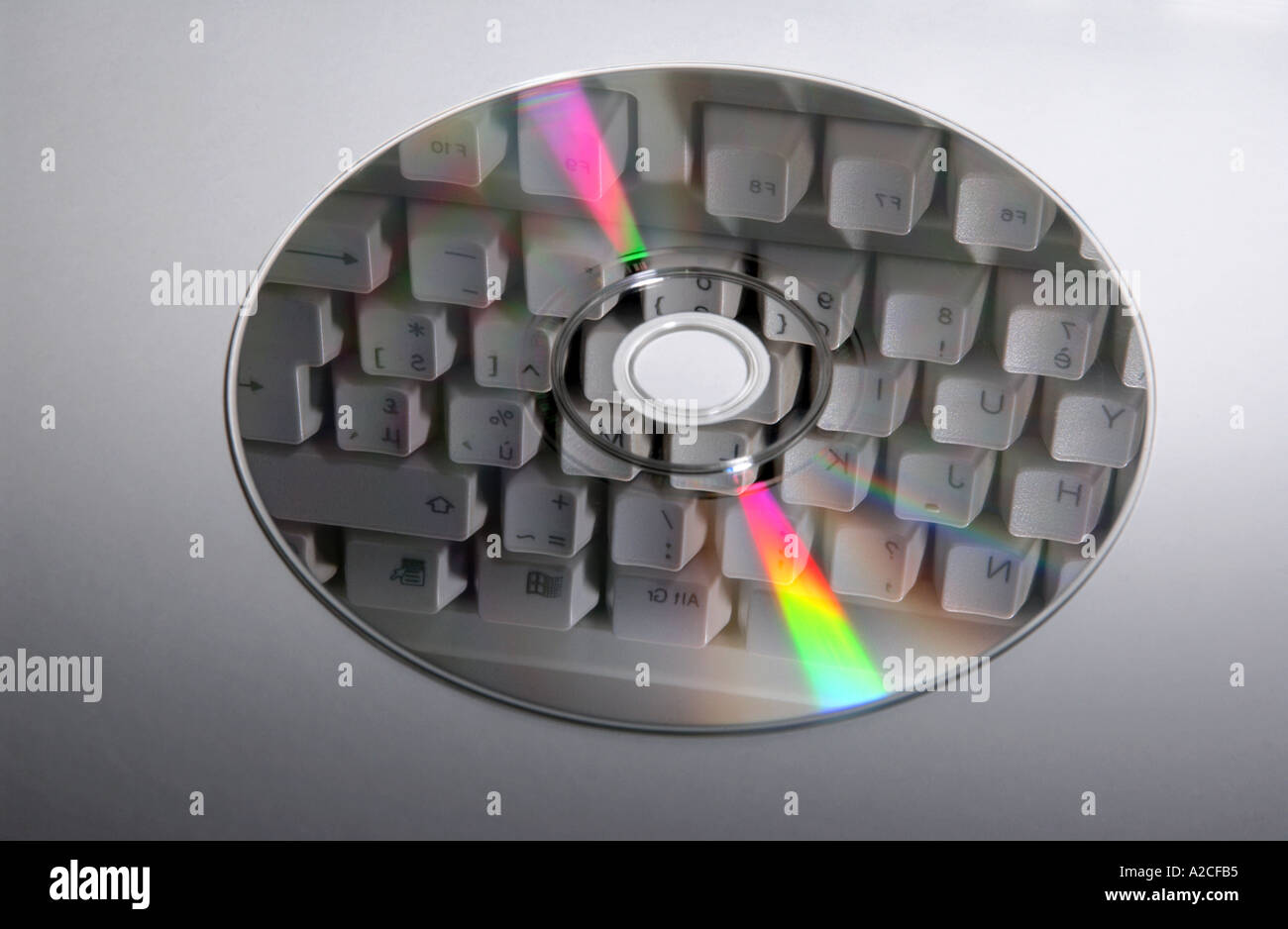 Cd keyboard reflection hi-res stock photography and images - Alamy