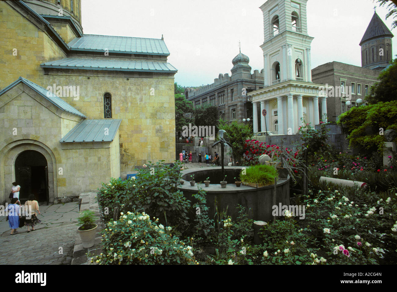 Georgia Tbilisi Sioni Cathedral Stock Photo - Alamy