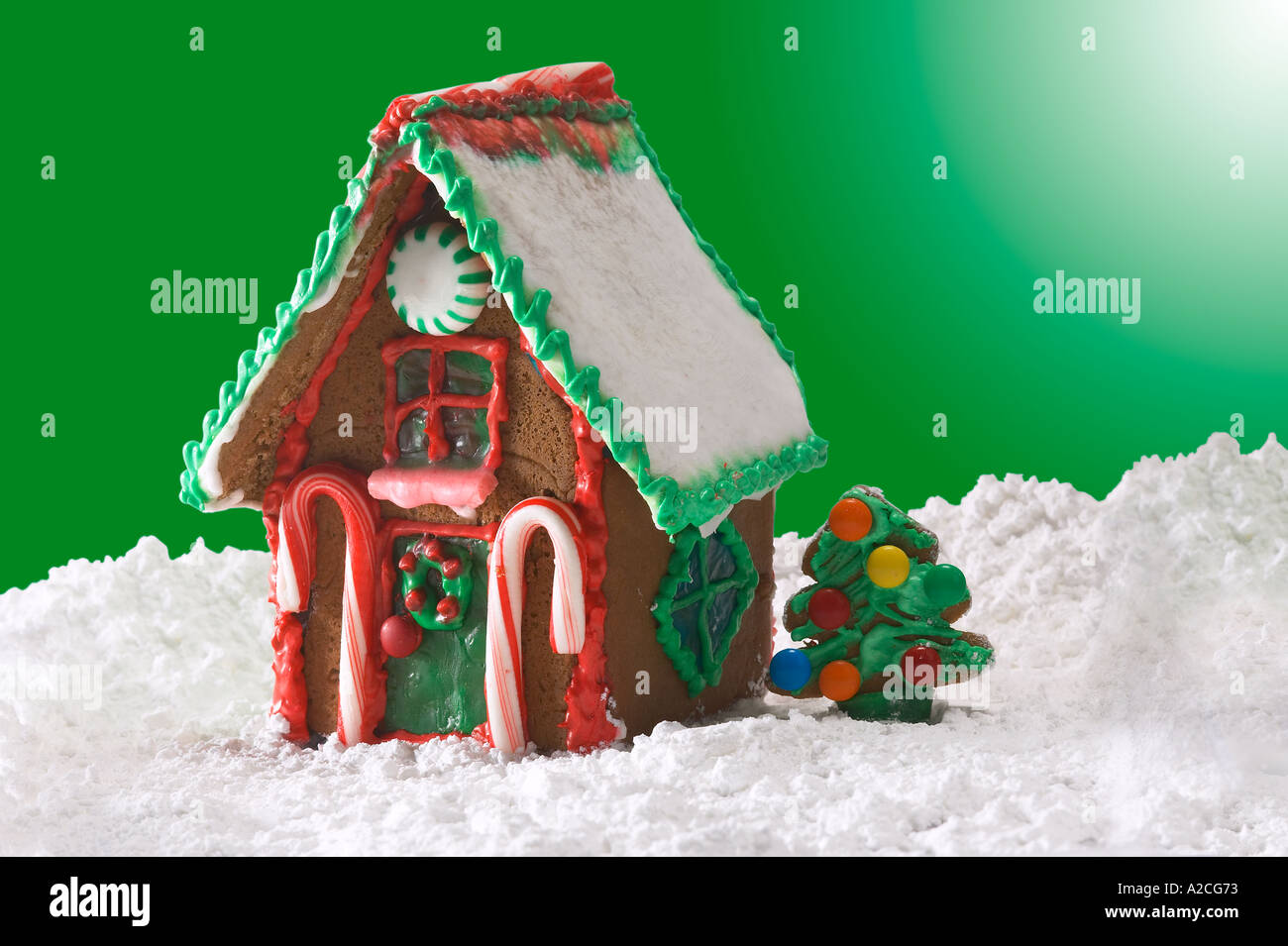 Gingerbread house table setting hi-res stock photography and images - Alamy