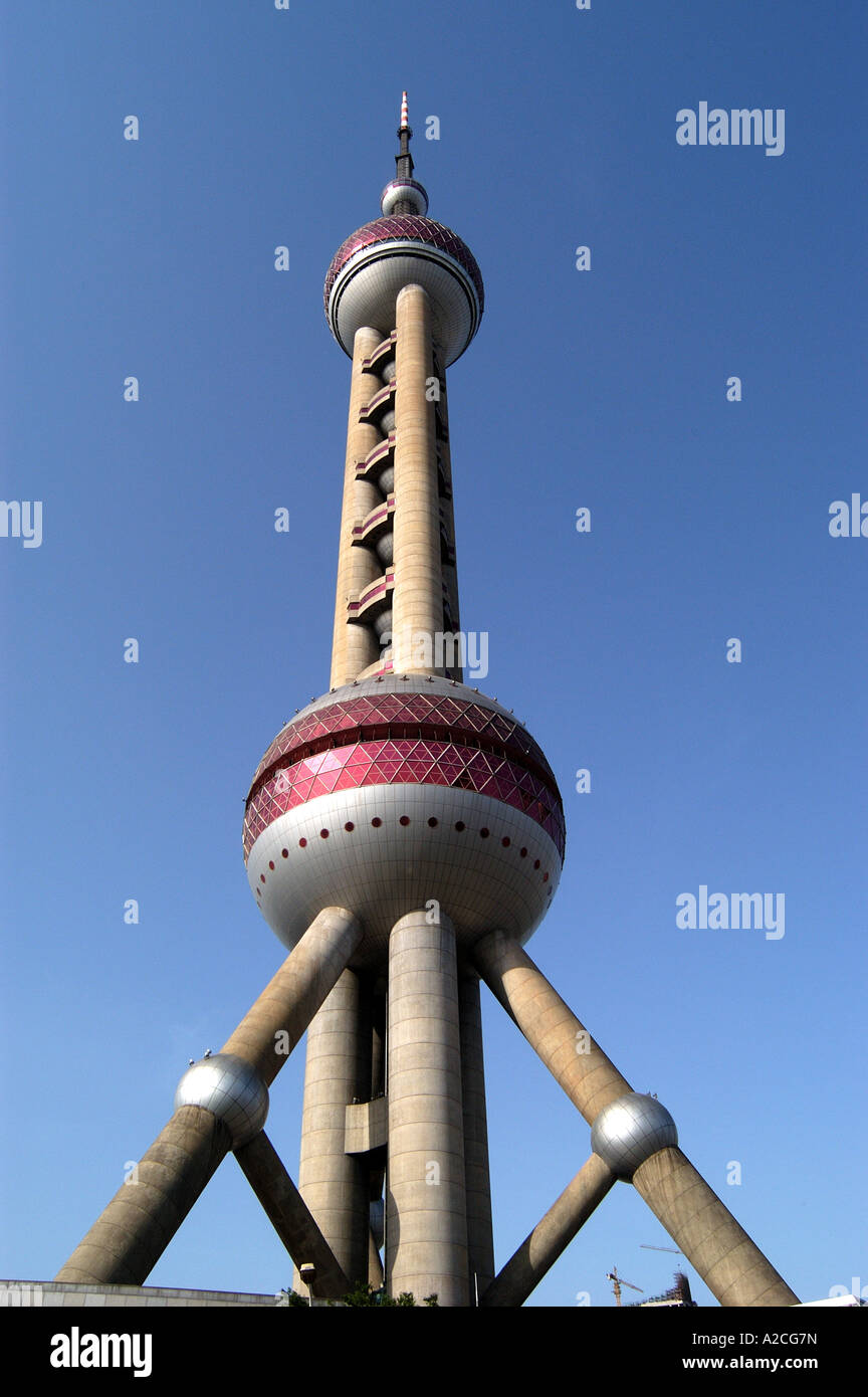 Oriental Pearl Tower, Shanghai China Stock Photo - Alamy