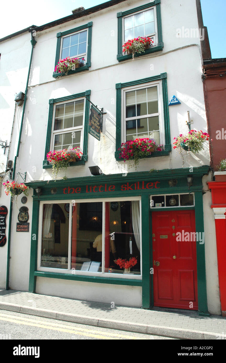 One of the many restaurants in Kinsale Co Cork Gourmet Town Stock Photo ...