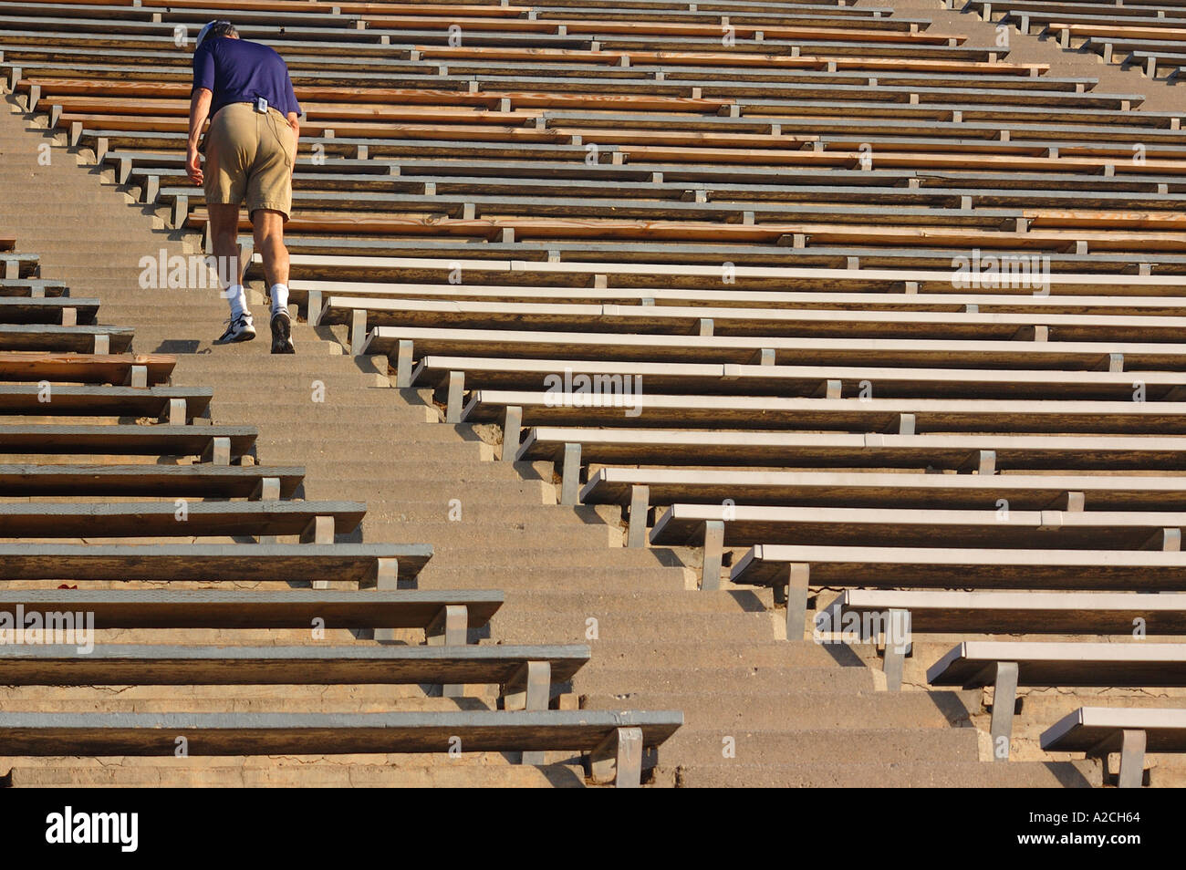 Stadium Stairs Exercise Stock Photo - Alamy