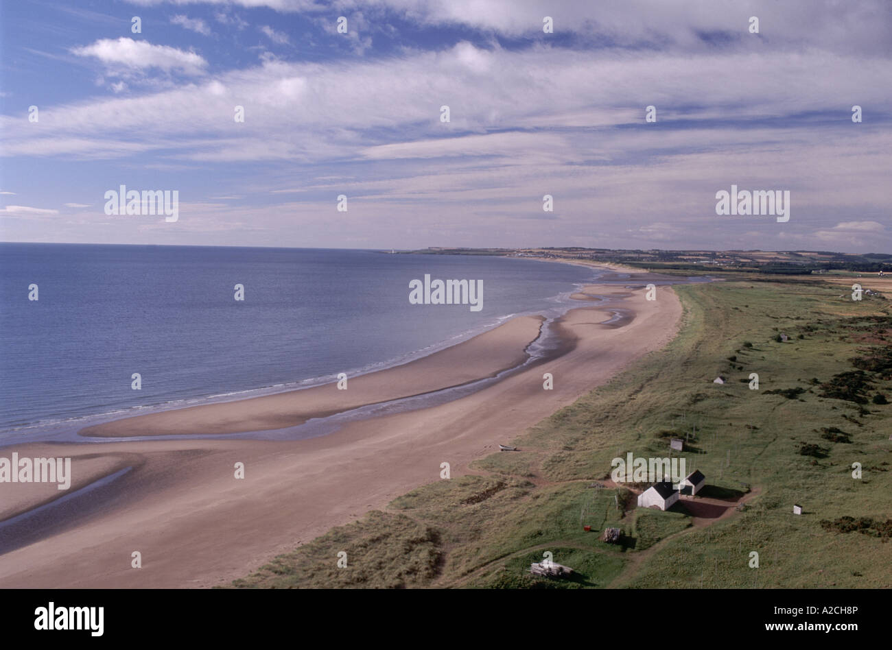 St Cyrus Montrose Stock Photo - Alamy