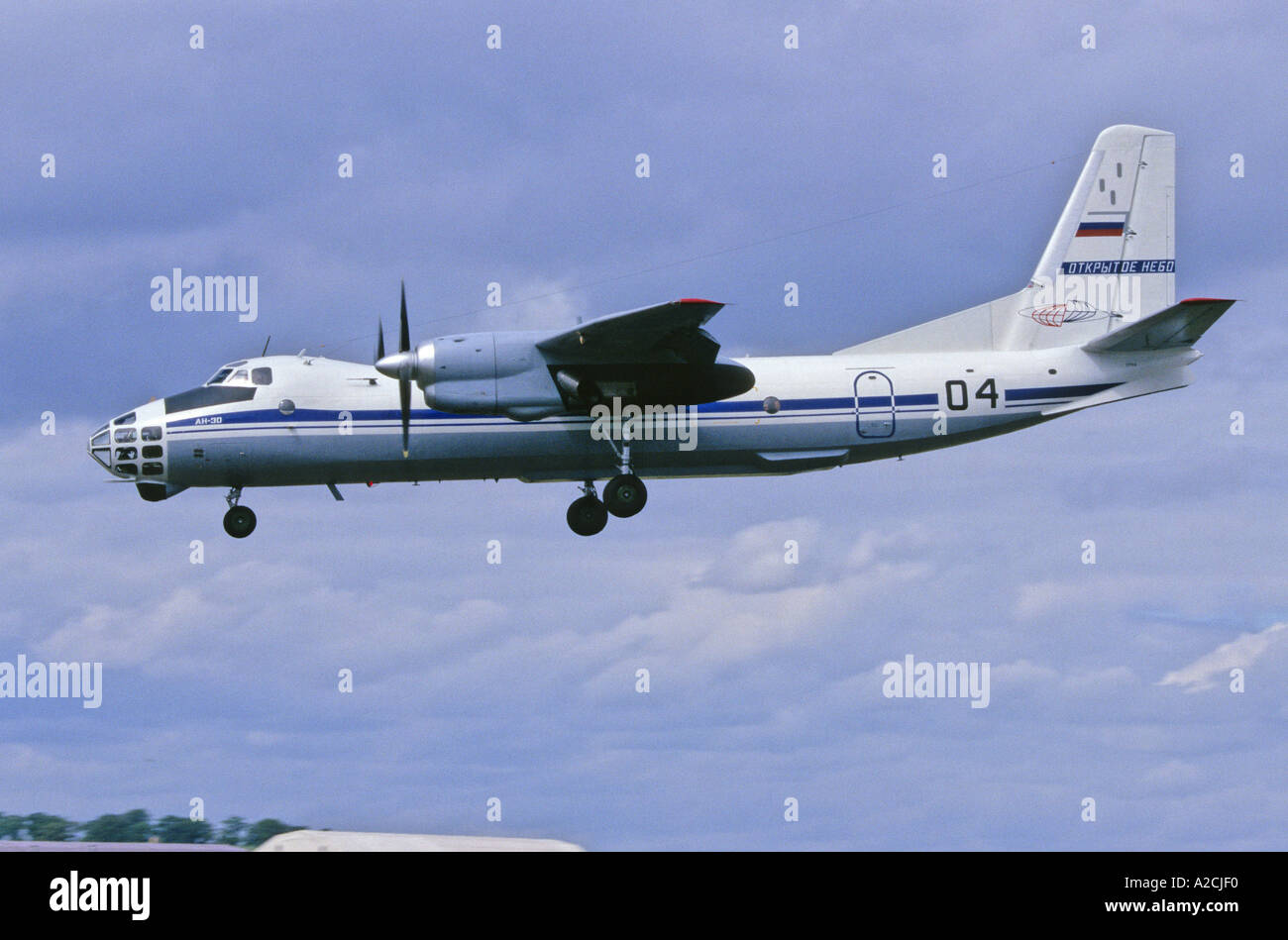 Russian Air Force Antonov An-30 Clank Stock Photo - Alamy