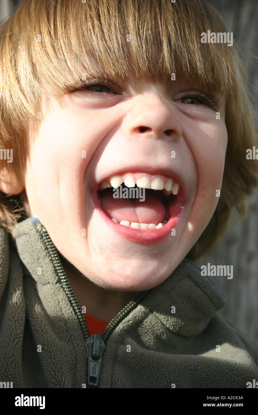 Expressive joy joyful giggle giggling hi-res stock photography and ...