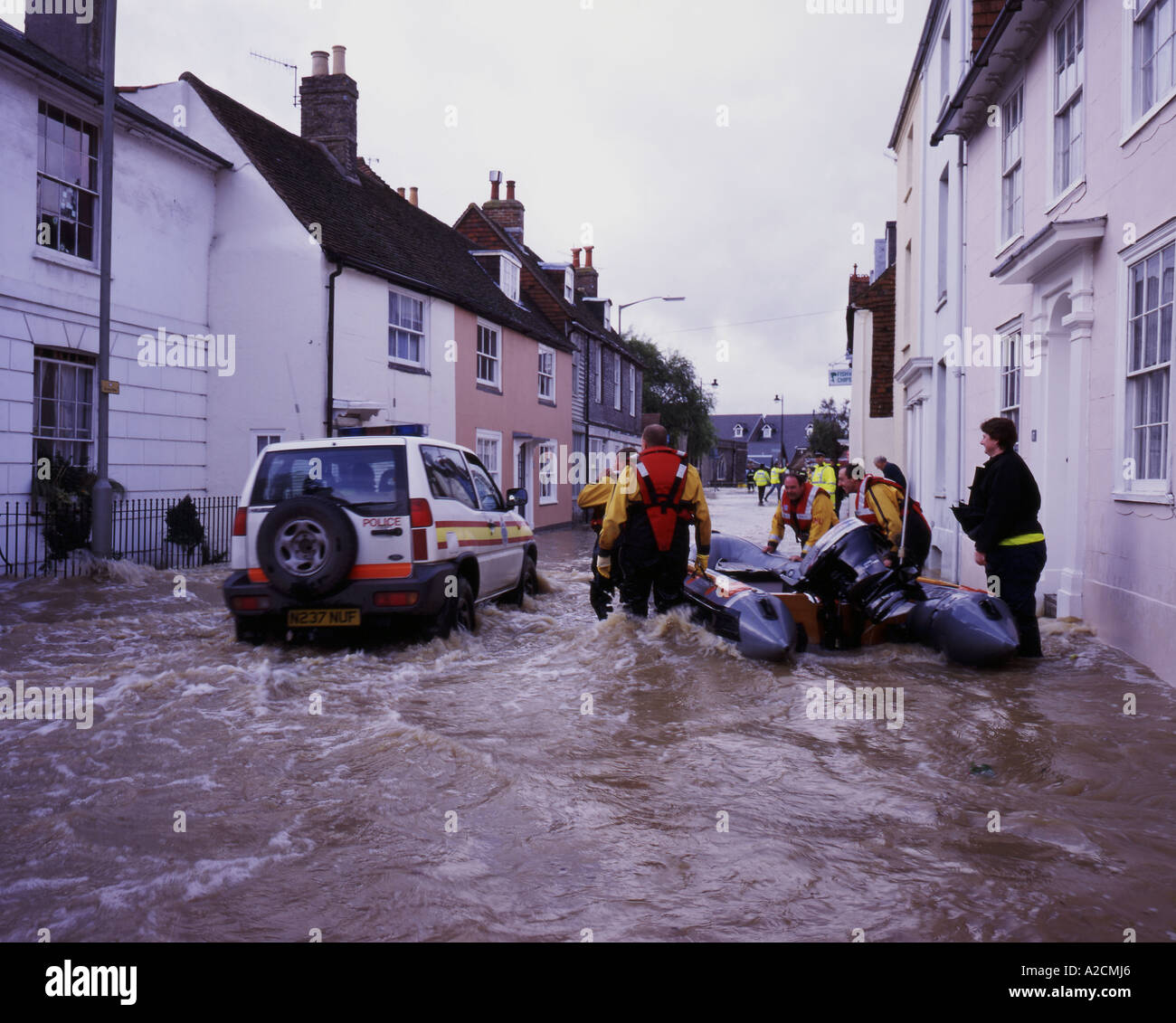 The Flood of 2000, Lewes, Sussex, Uk Stock Photo - Alamy