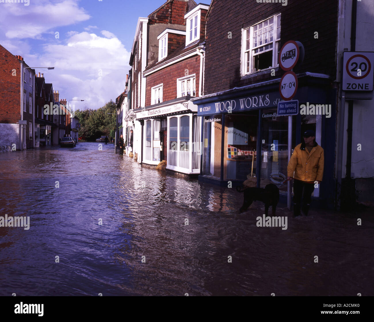 The Flood of 2000, Lewes, Sussex, Uk Stock Photo - Alamy