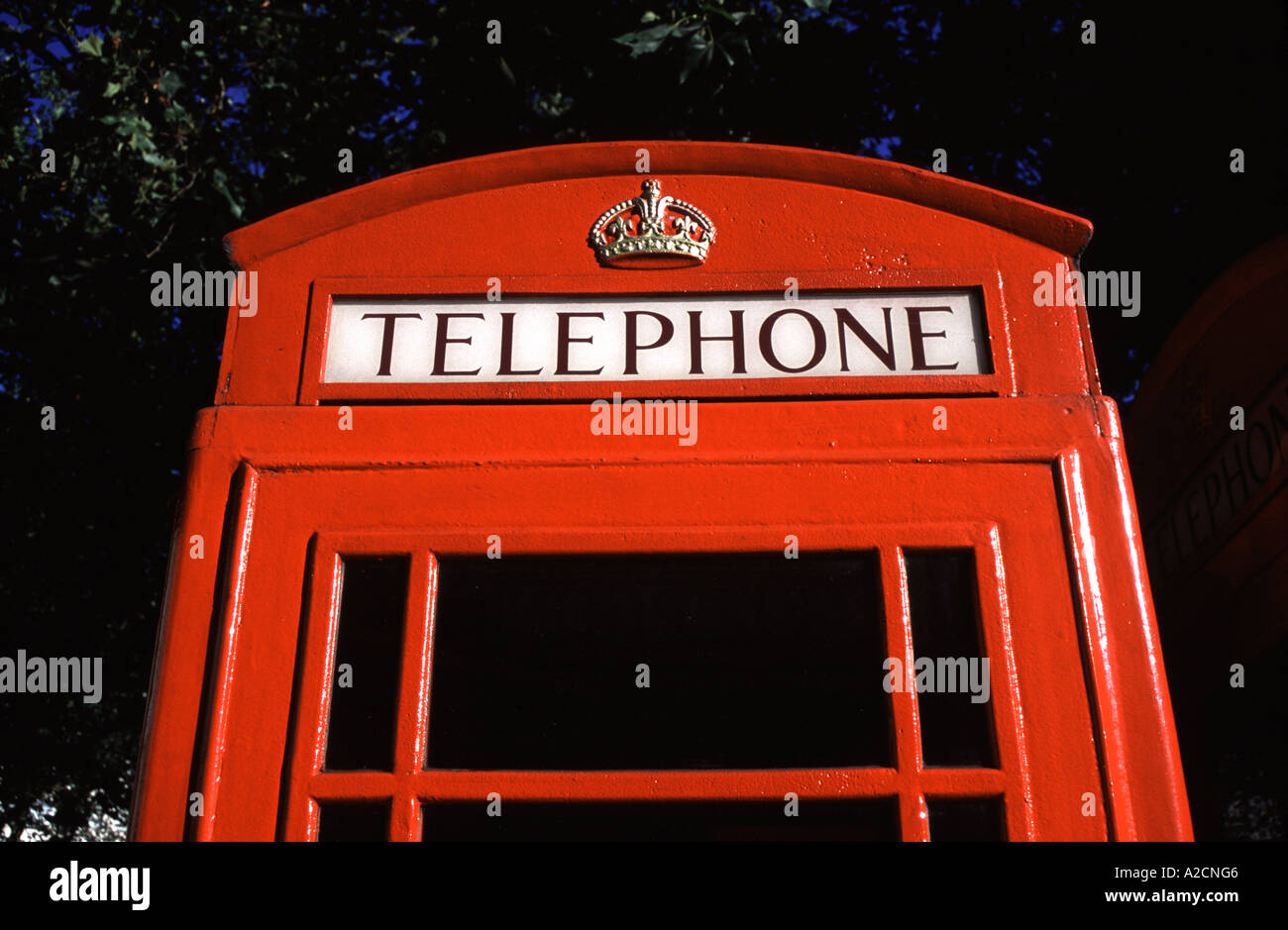 Red telephone box, London, UK Stock Photo - Alamy