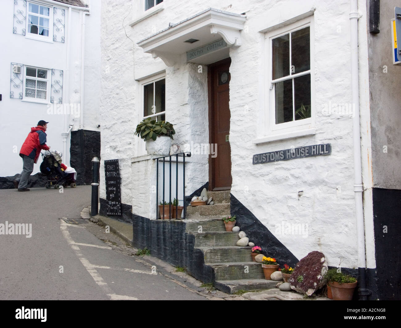 Fowley Architecture Cornwall United Kingdom Stock Photo - Alamy