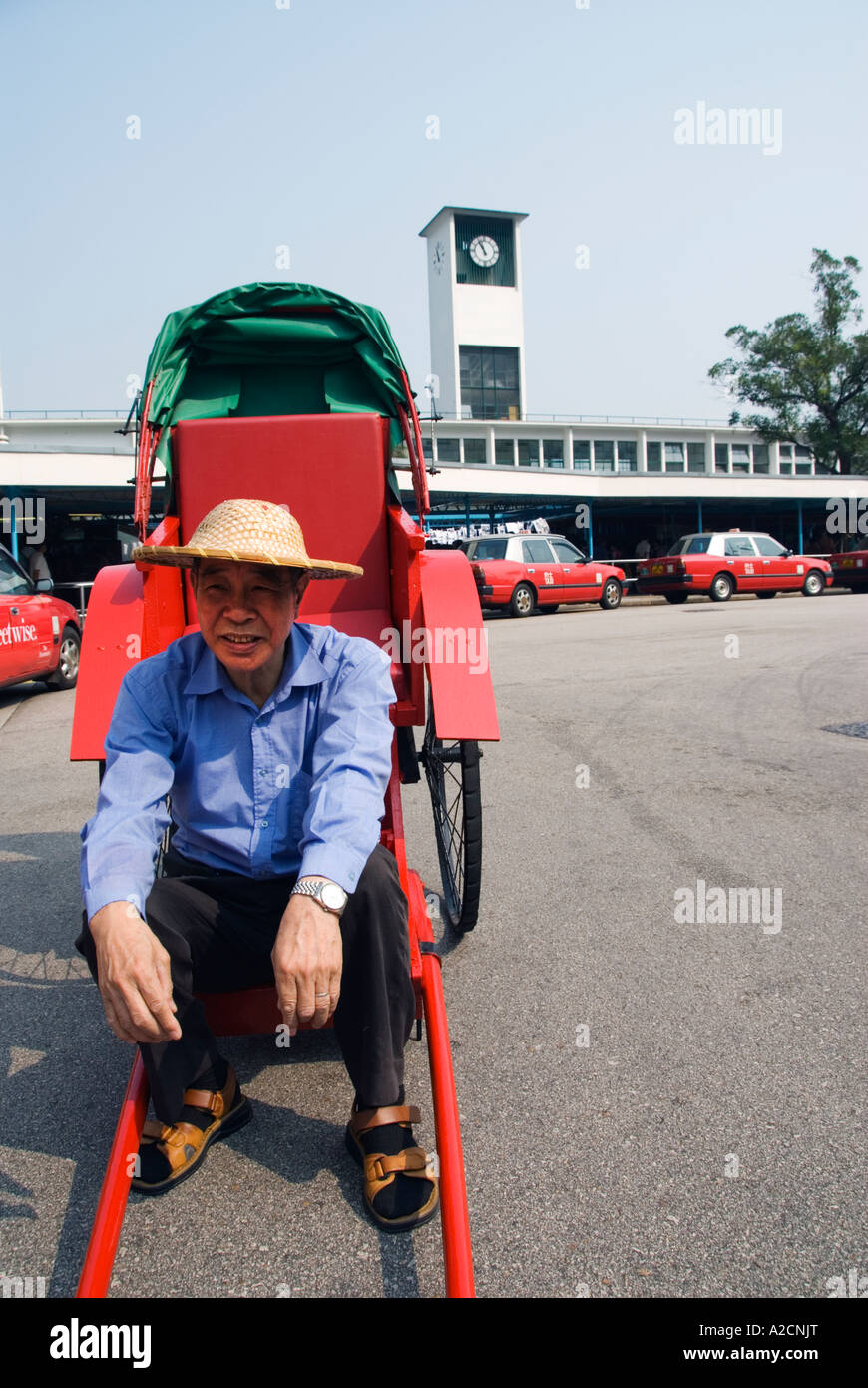 Old rickshaw in hong kong hi-res stock photography and images - Alamy