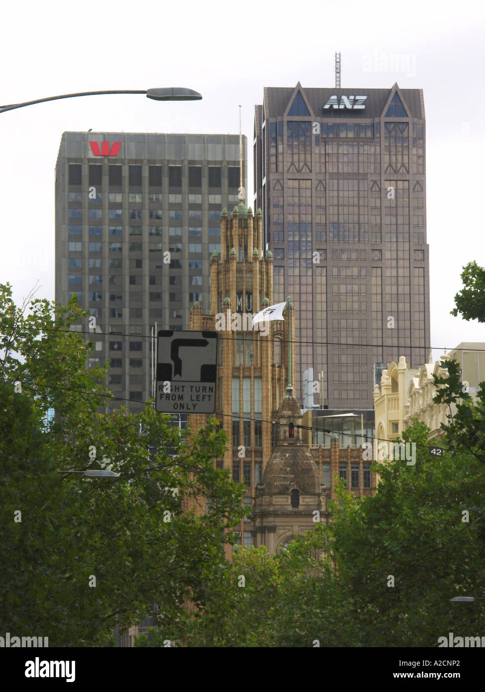 Melbourne Australia Tall Buildings Stock Photo - Alamy