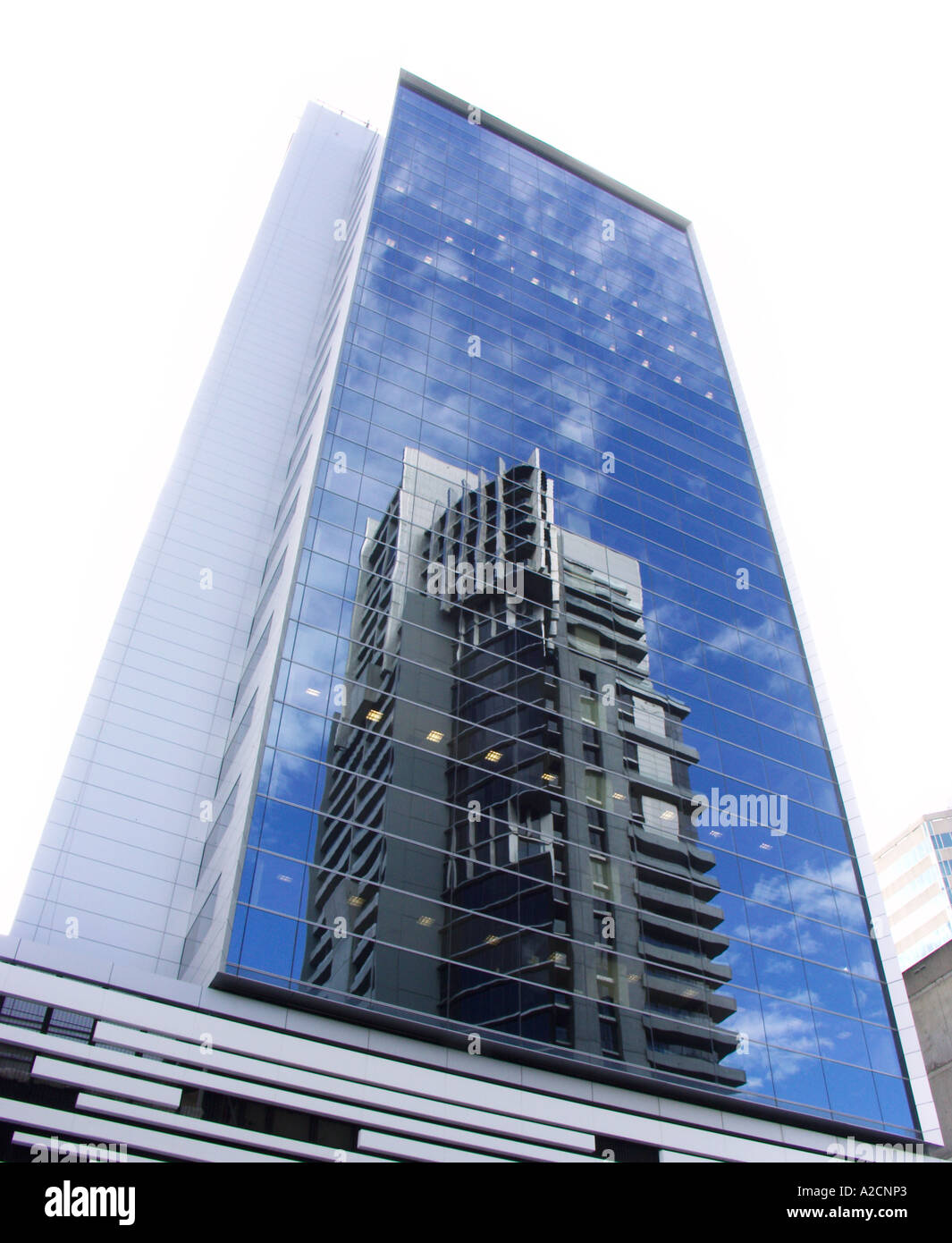 Building Reflected in a Building Melbourne Australia Stock Photo - Alamy