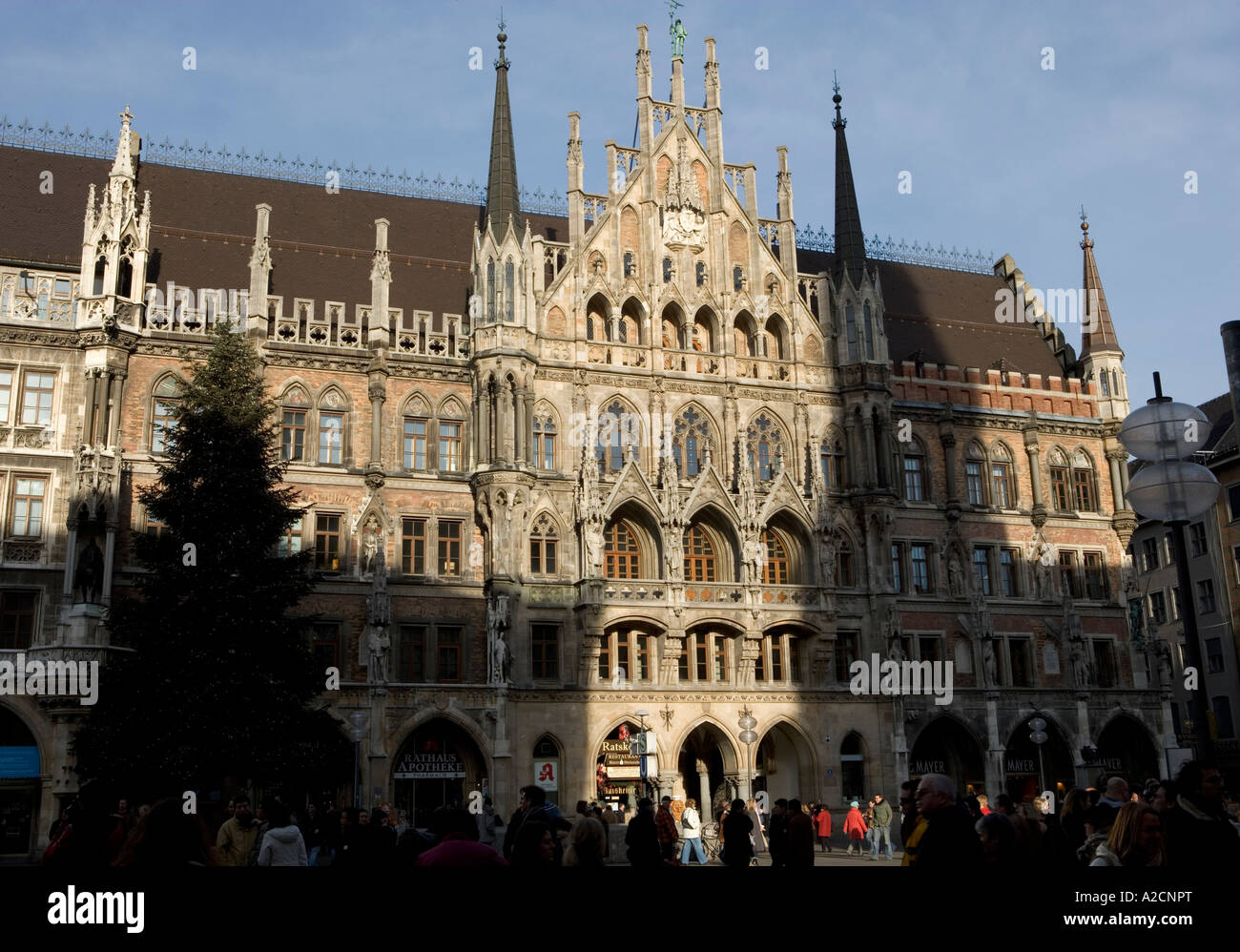 Bavaria, lower, Bavarian, Bayern, Munich, Munchen, Neues, Rathaus Stock ...