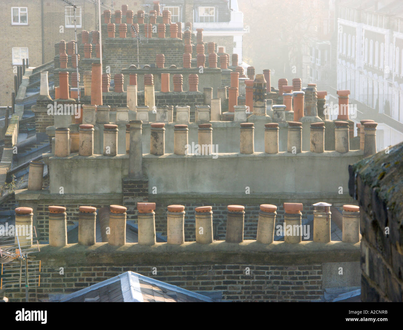 London England Chimney Stock Photo - Alamy