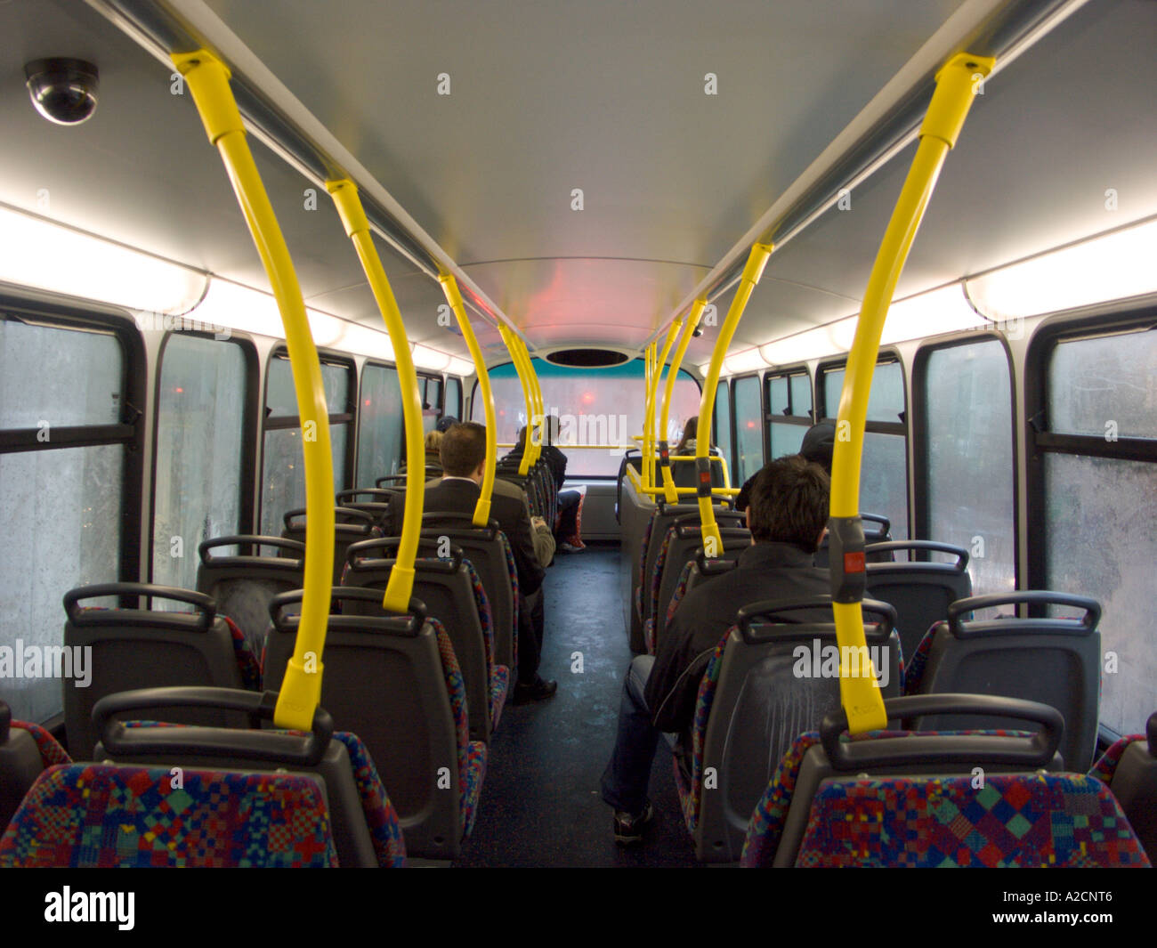 Inside london bus hi-res stock photography and images - Alamy