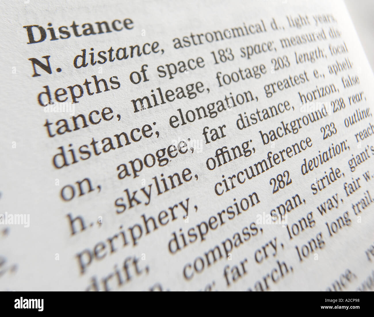 Mean distance hi-res stock photography and images - Alamy