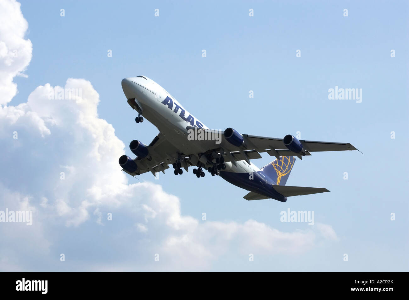Boeing B747 series 200 aircraft of Atlas airlines Stock Photo - Alamy