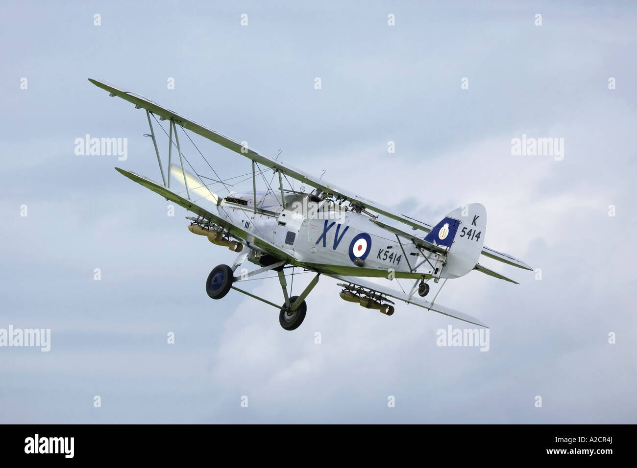 A Hawker Hind veteran RAF fighter aircraft Stock Photo - Alamy