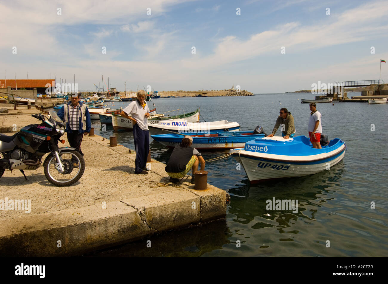 Europe Bulgaria Black Sea Coast Tsarevo Stock Photo - Alamy