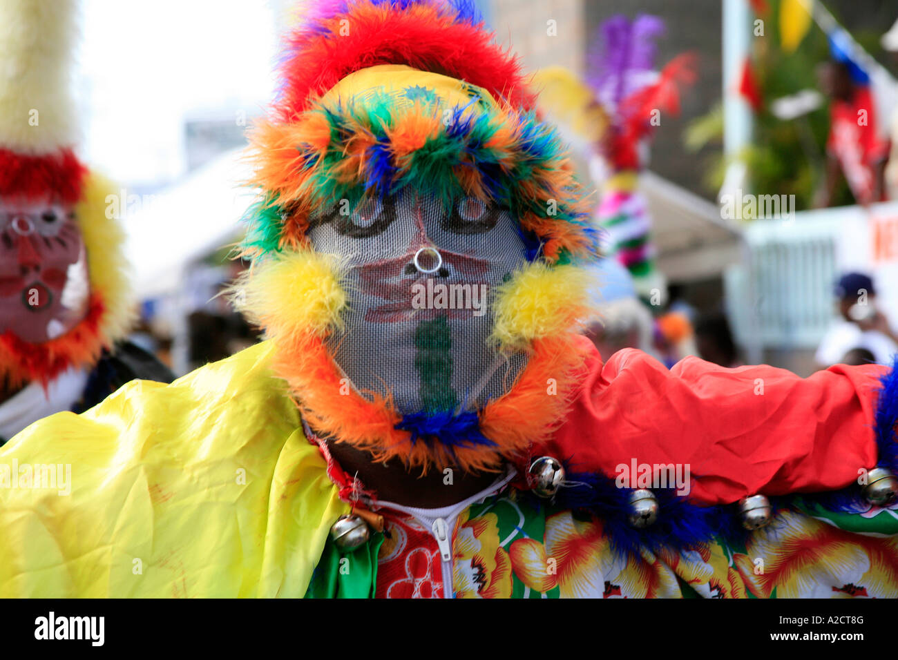 Caribbean Carnival at the Nevis Culturama Parade Stock Photo - Alamy
