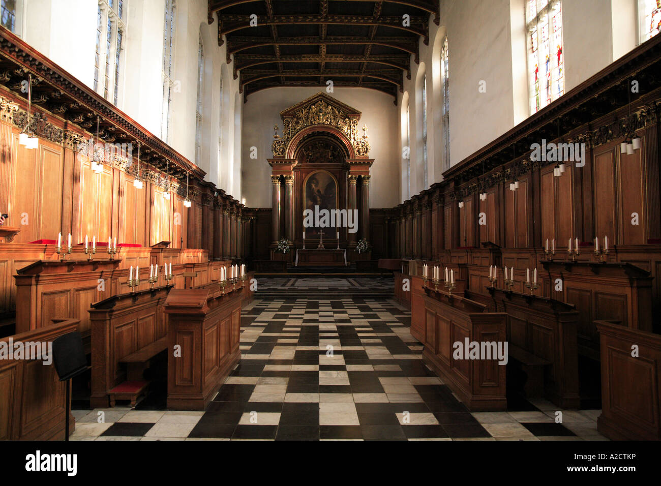 "Trinity College Chapel" Trinity College, Cambridge Univesity Stock ...