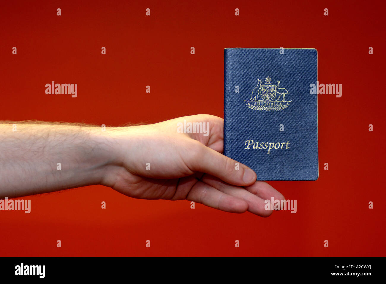 Australian passport cover hi-res stock photography and images - Alamy