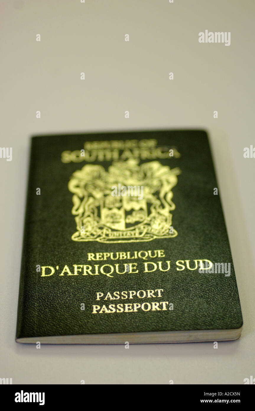 South african passport hi-res stock photography and images - Alamy