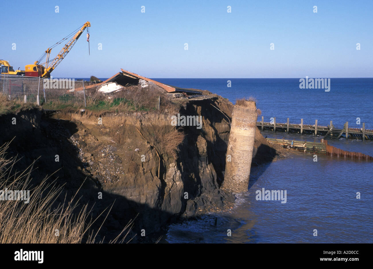 Exposed Well in Happisburgh Norfolk England UK Stock Photo - Alamy